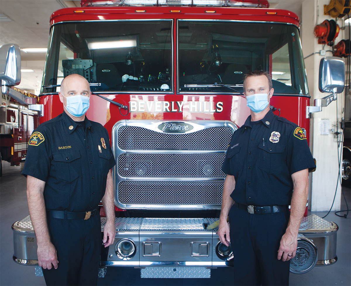 Beverly Hills Courier - Beverly Hills Fire Department Adjusts to COVID ...