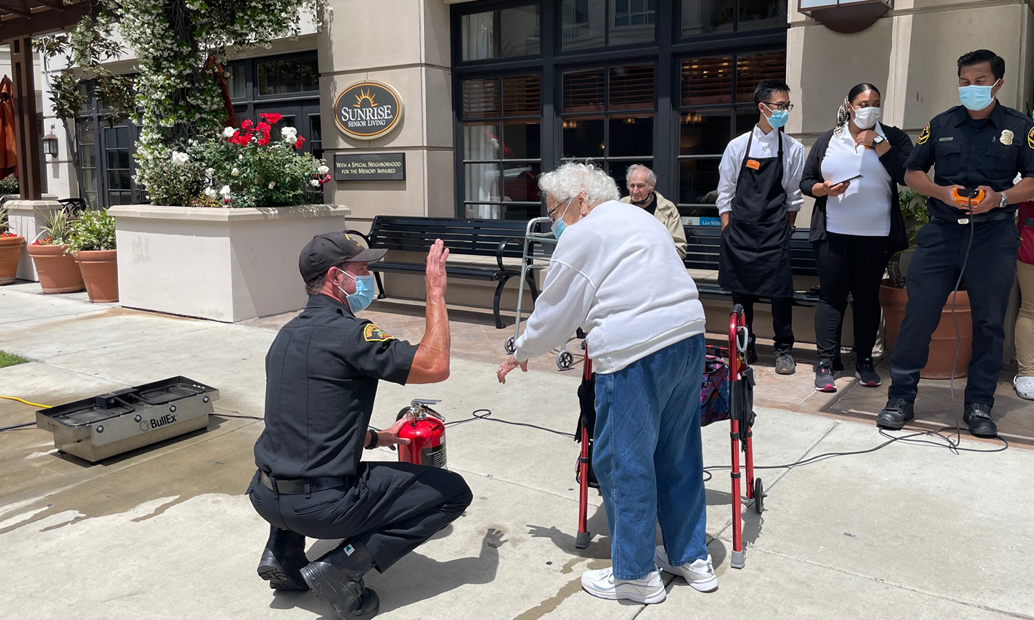 Beverly Hills Courier - Extinguisher Training — Beverly Hills Courier