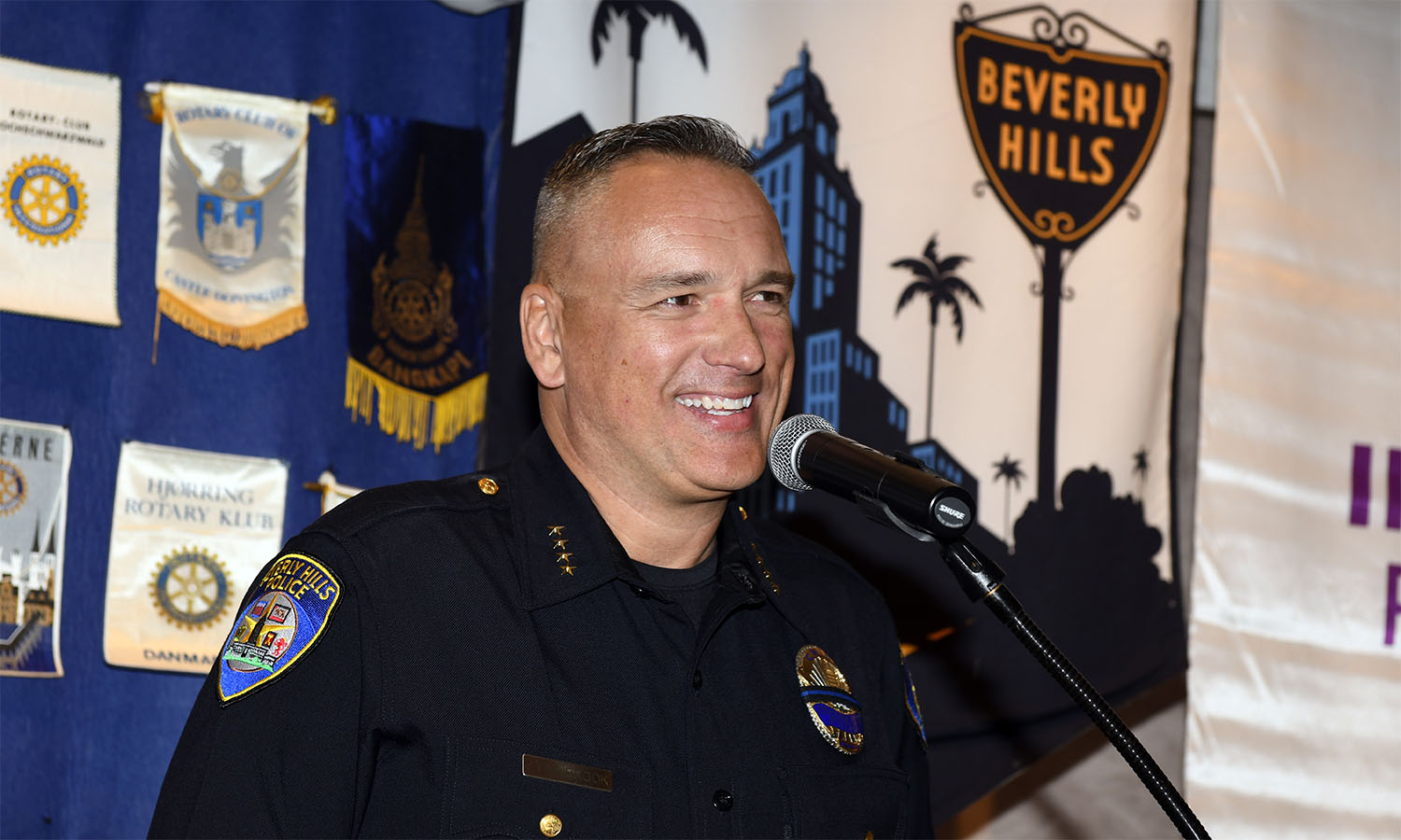 Chief Stainbrook Reassures Beverly Hills at Rotary Address - Beverly ...