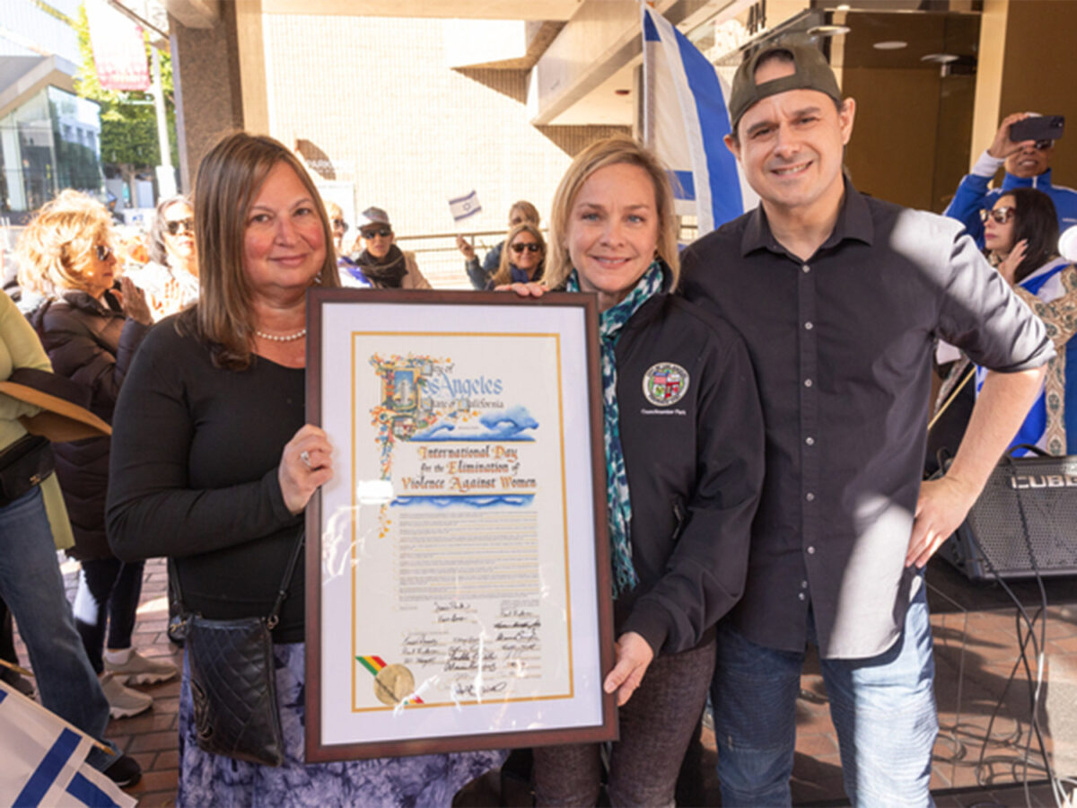 WIZO Marches in Beverly Hills to Denounce Hamas - Beverly Hills Courier